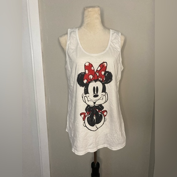 Disney | Tops | Disney Minnie Mouse Muscle Tee | Poshmark